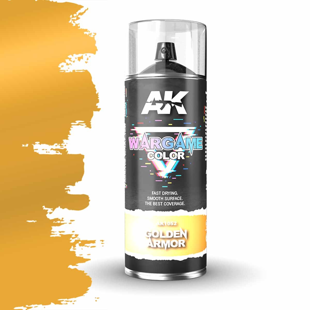 AK interactive Golden Armor Spray - Wargame Color Primer - 400ml ...