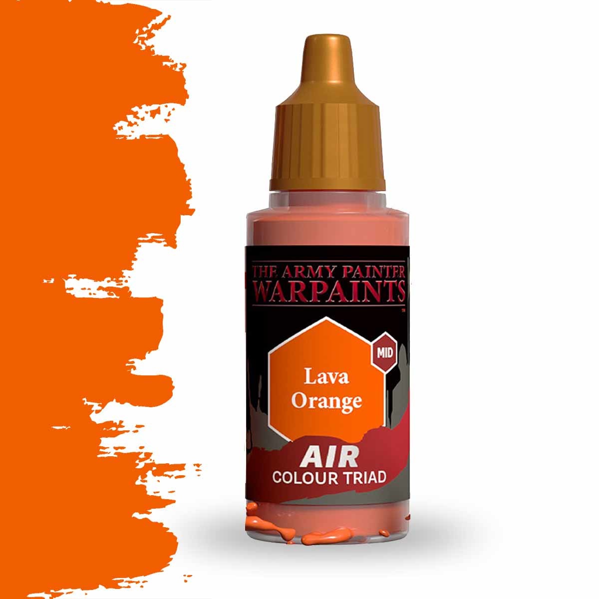 The Army Painter Lava Orange - Warpaints Air - 18ml - AW1106 - Buy now ...