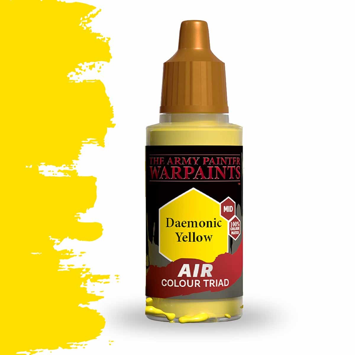 The Army Painter Daemonic Yellow - Warpaints Air - 18ml - AW1107 - Buy ...