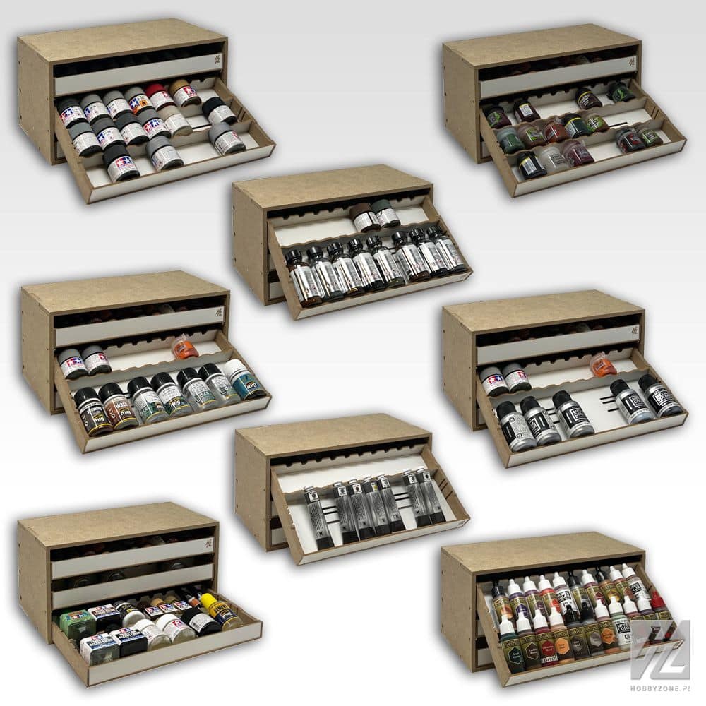 Hobbyzone Tilting Drawers Module x 3 - OM02u - Scenery Workshop BV ...