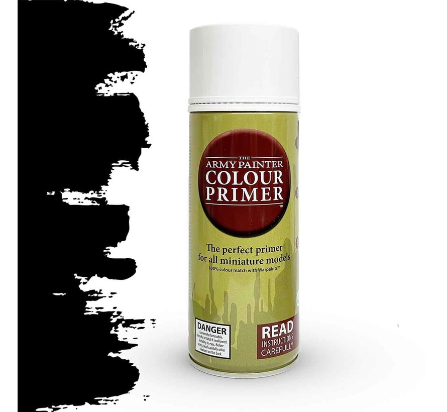 The Army Painter Matt Black - Colour Primer - CP3001 - Scenery Workshop BV