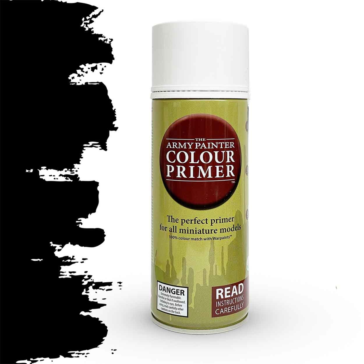 The Army Painter Matt Black - Colour Primer - CP3001 - Scenery Workshop ...