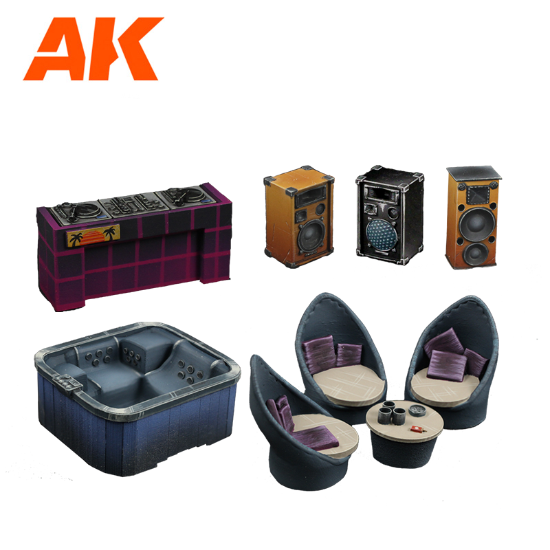 AK interactive Party Time Wargame Set - 11x - AK1359 - Koop nu bij ...