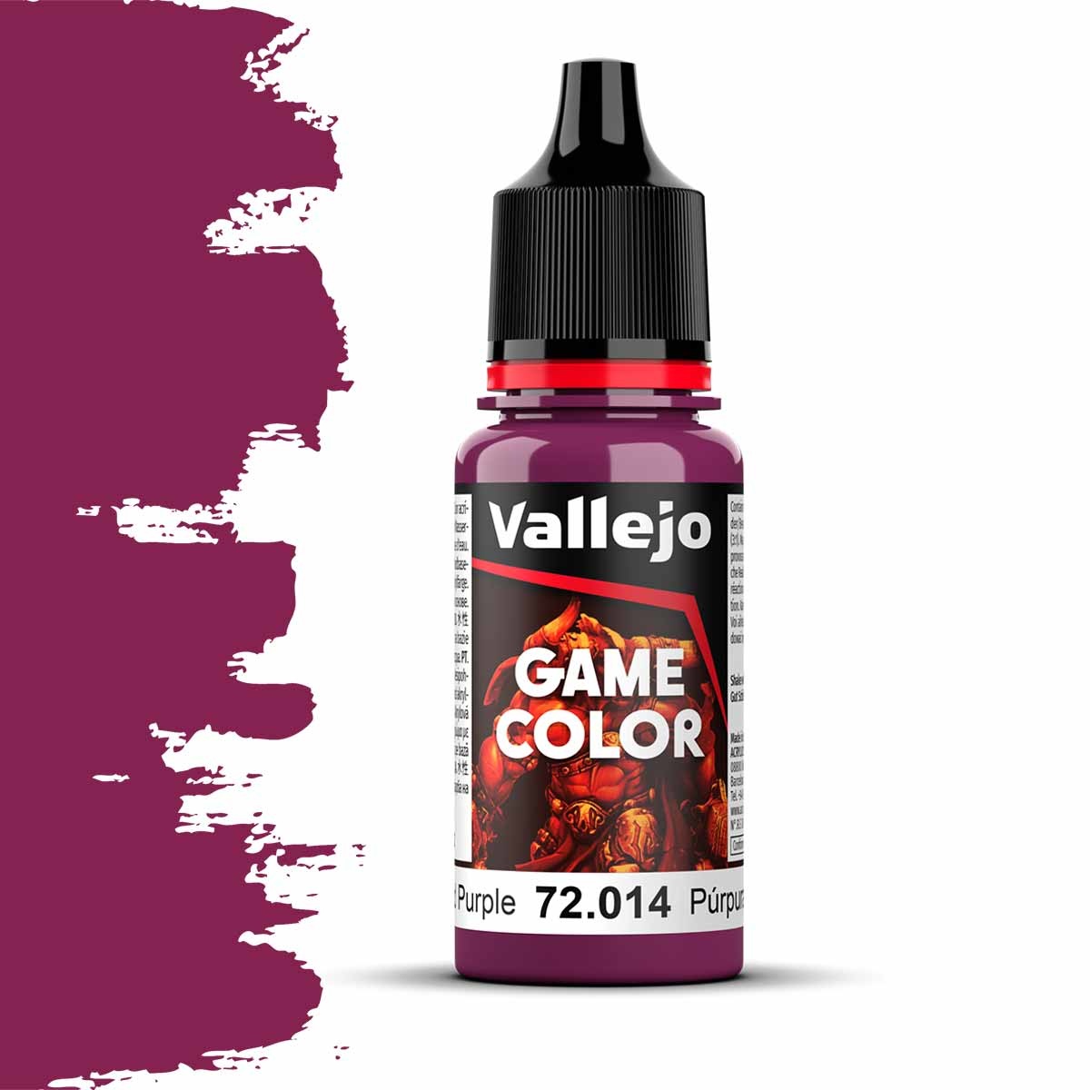 Game Color Warlord Purple - 18ml - 72014 - Scenery Workshop BV ...