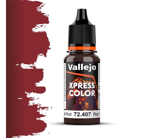 Vallejo Xpress Color Velvet Red - 18ml - 72407 - Buy now at Scenery ...