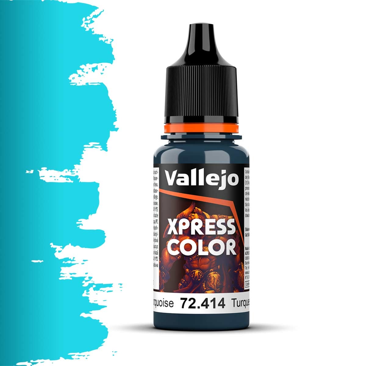 Vallejo Xpress Color Caribbean Turquoise - 18ml - 72414 - Buy now at ...