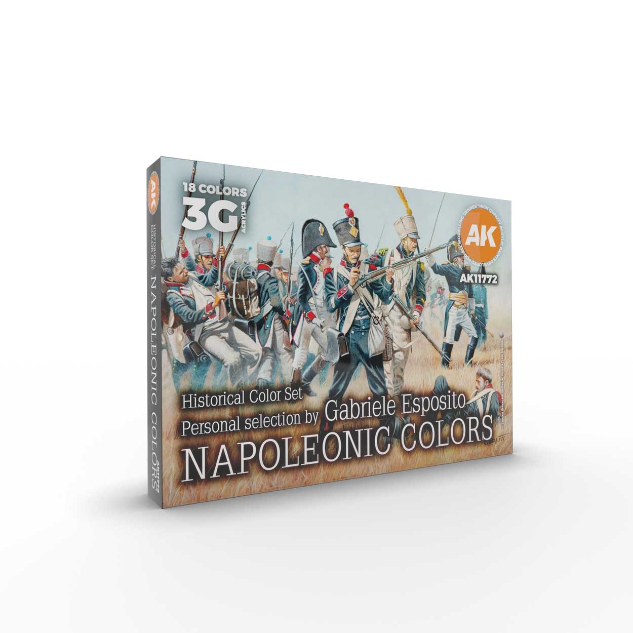 AK interactive Historical Color Set Napoleonic Colors - 18 kleuren ...
