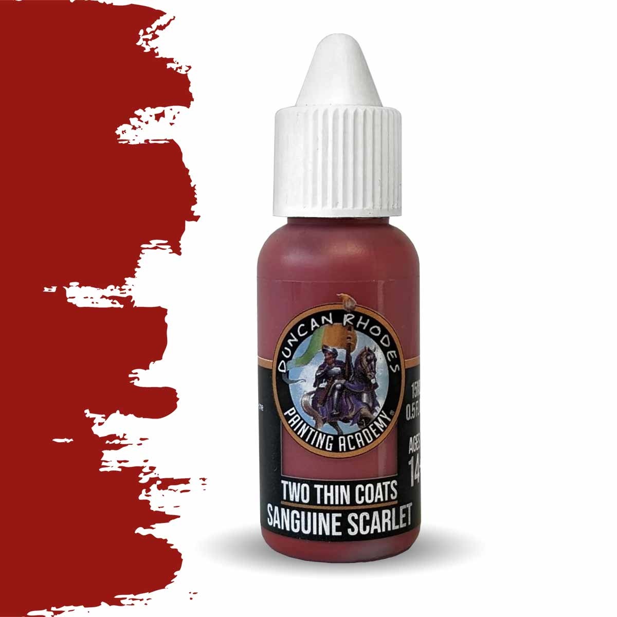 Duncan Rhodes Sanguine Scarlet Midtone Paint - Duncan Rhodes Two Thin ...