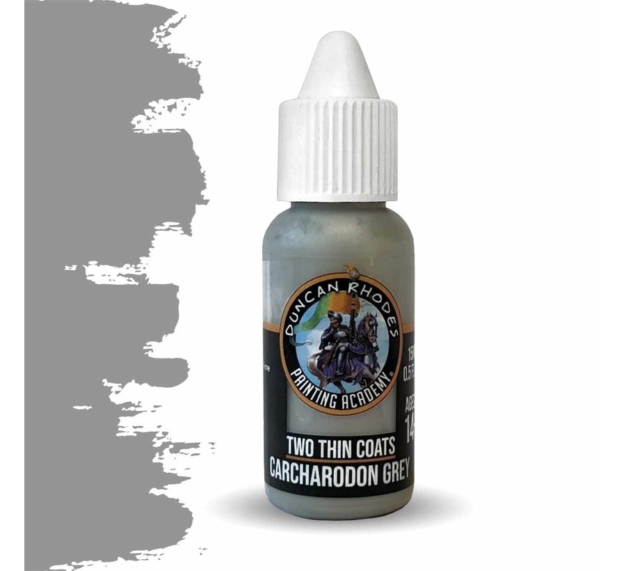 Duncan Rhodes Carcharodon Grey Midtone Paint - Duncan Rhodes Two Thin ...