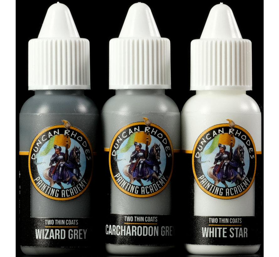 Duncan Rhodes Carcharodon Grey Midtone Paint - Duncan Rhodes Two Thin ...