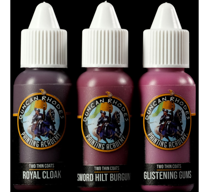 Duncan Rhodes Sword Hilt Burgundy Midtone Paint - Duncan Rhodes Two ...