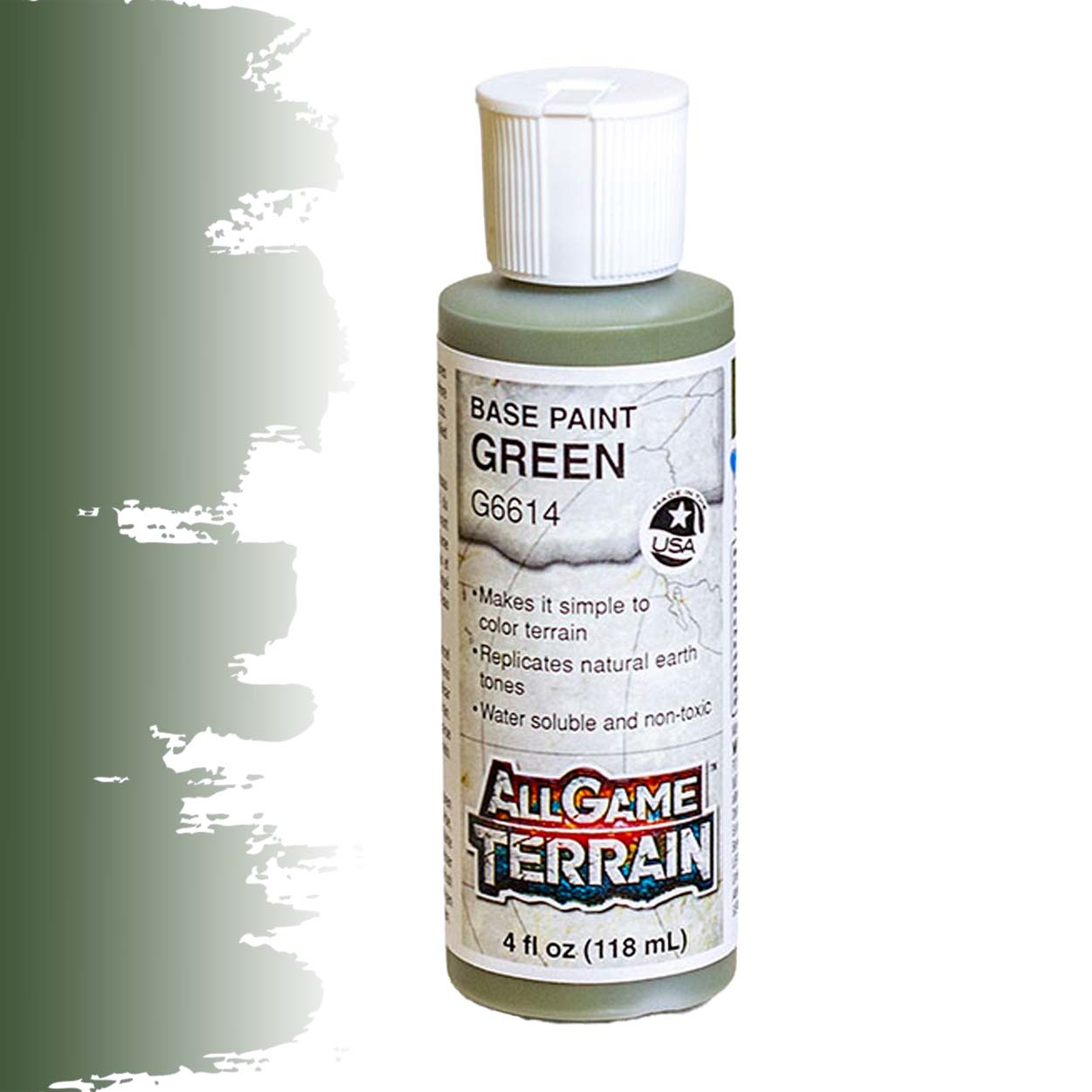 Woodland Scenics Green Base Paint - All Game Terrain - 118ml - WLS ...