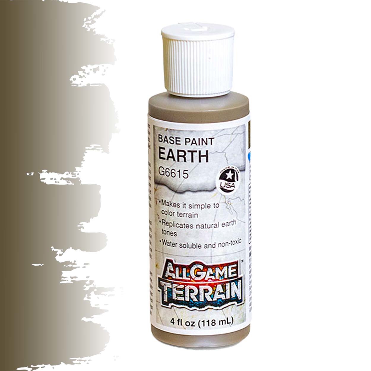 Woodland Scenics Earth Base Paint - All Game Terrain - 118ml - WLS ...