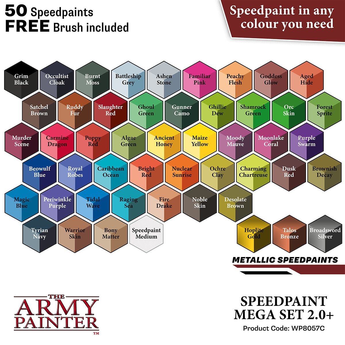 The Army Painter Speedpaint Mega Set 2.0 WP8057 Bij Scenery Workshop ...