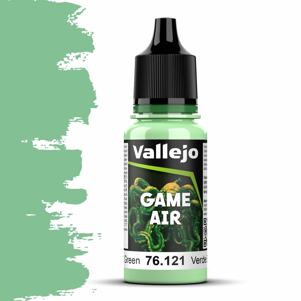 Vallejo Game Air Ghost Green - 18ml - 76121 - Buy now at Scenery ...