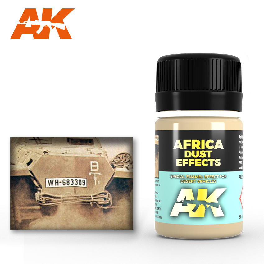 AK interactive Africa Dust Effects - Nature Weathering - 35ml - AK022 ...