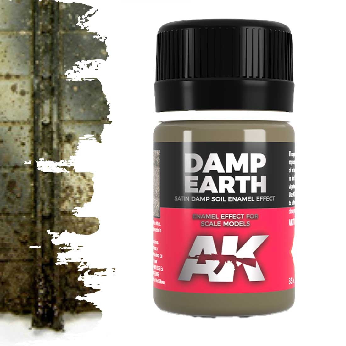 AK interactive Damp Earth Effects - Nature Weathering - 35ml - AK078 ...