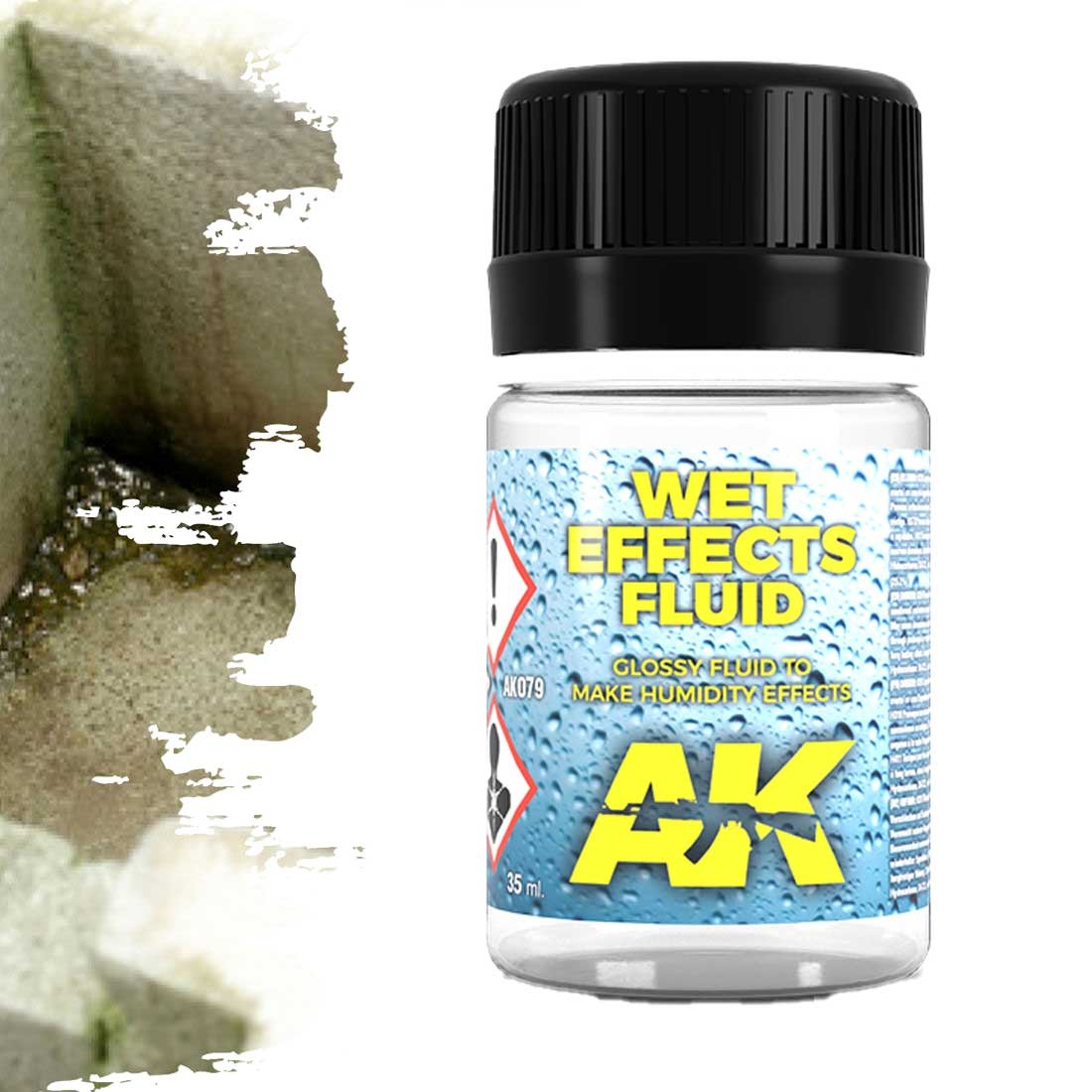 AK interactive Wet Effects Fluid - Nature Weathering - 35ml - AK079 ...