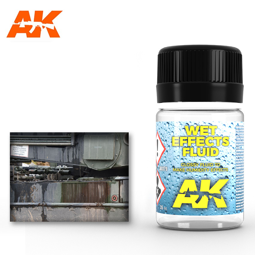 AK interactive Wet Effects Fluid - Nature Weathering - 35ml - AK079 ...