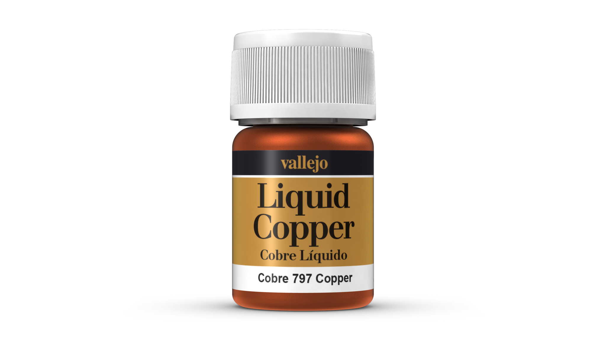 Vallejo Liquid Copper - Copper - 35ml - 70797 - Buy now at Scenery ...