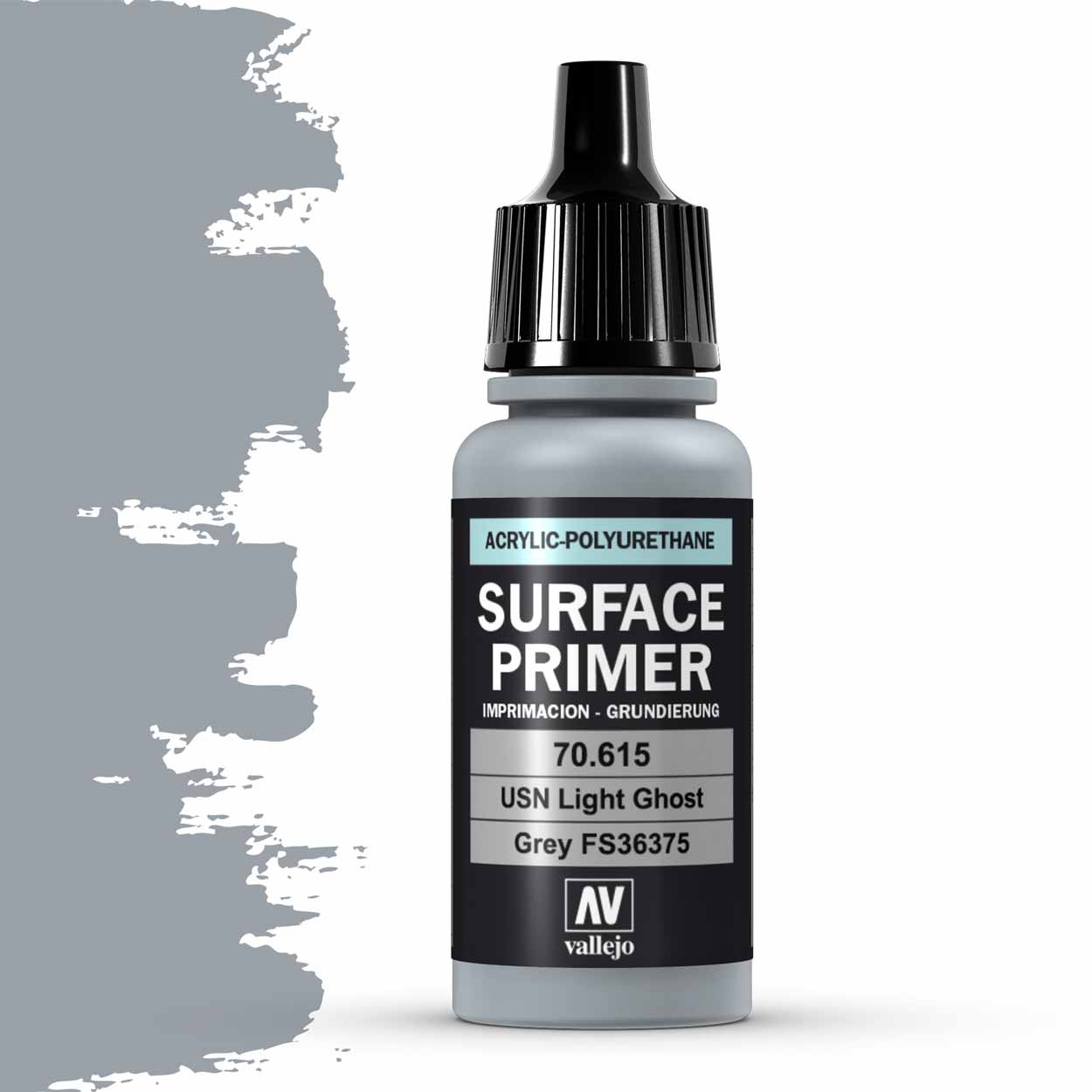 Vallejo Surface Primer USN Light Ghost Grey - 17ml - 70615 - Koop nu ...
