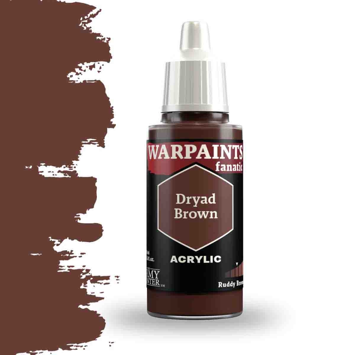 The Army Painter Dryad Brown Warpaints Fanatic Acrylic Paint - 18ml ...