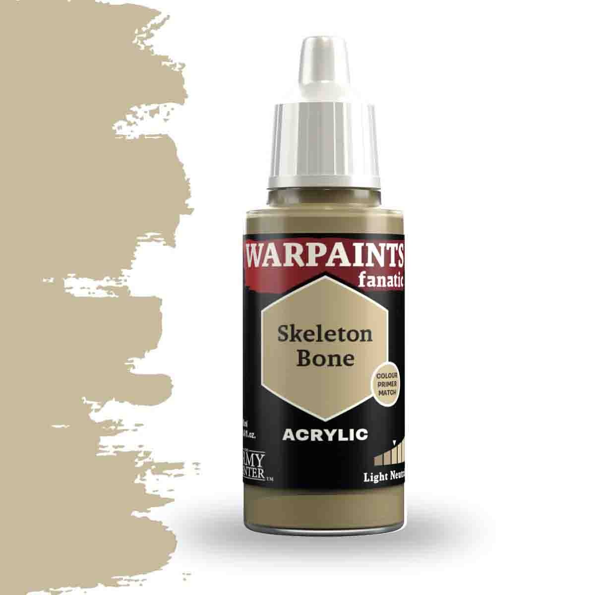 The Army Painter Skeleton Bone Warpaints Fanatic Acrylic Paint - 18ml ...