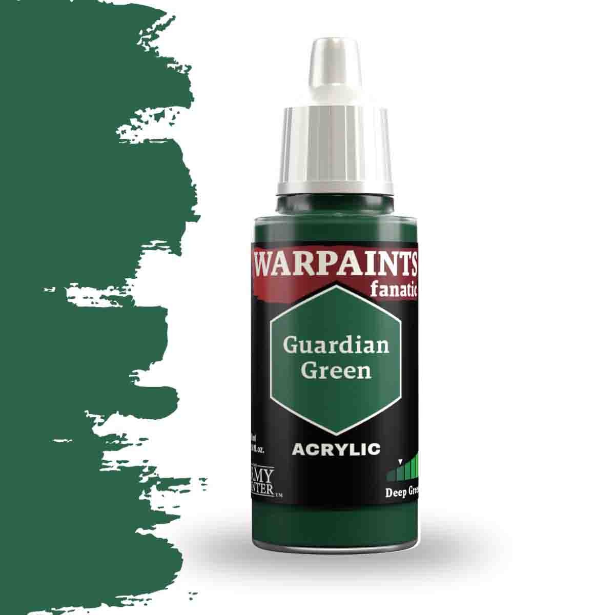 The Army Painter Guardian Green Warpaints Fanatic Acrylic Paint - 18ml ...