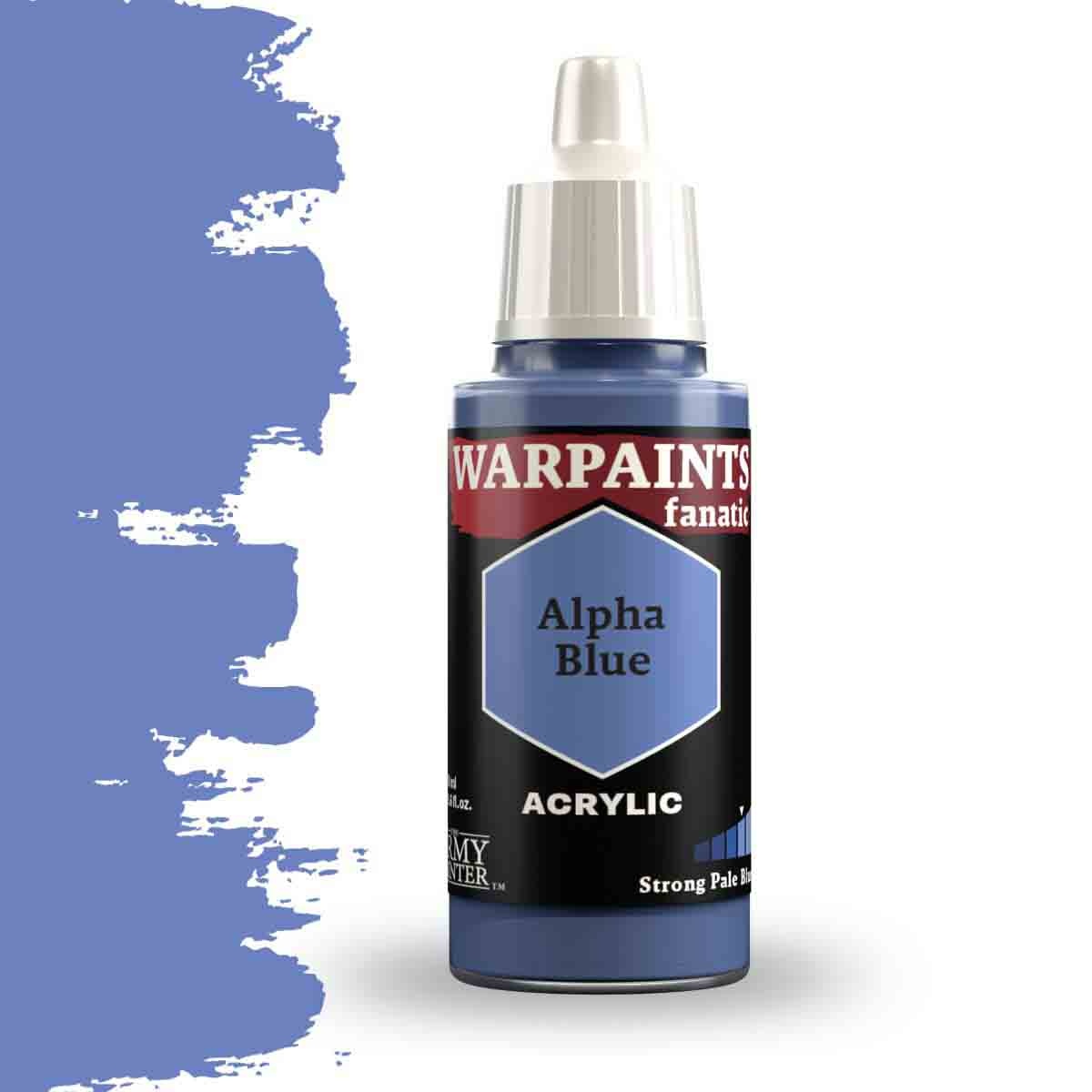 The Army Painter Alpha Blue Warpaints Fanatic Acrylic Paint - 18ml ...