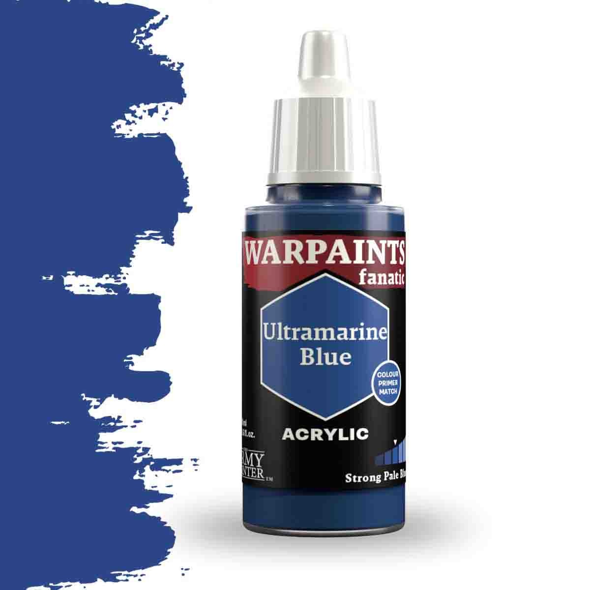The Army Painter Ultramarine Blue Warpaints Fanatic Acrylic Paint ...