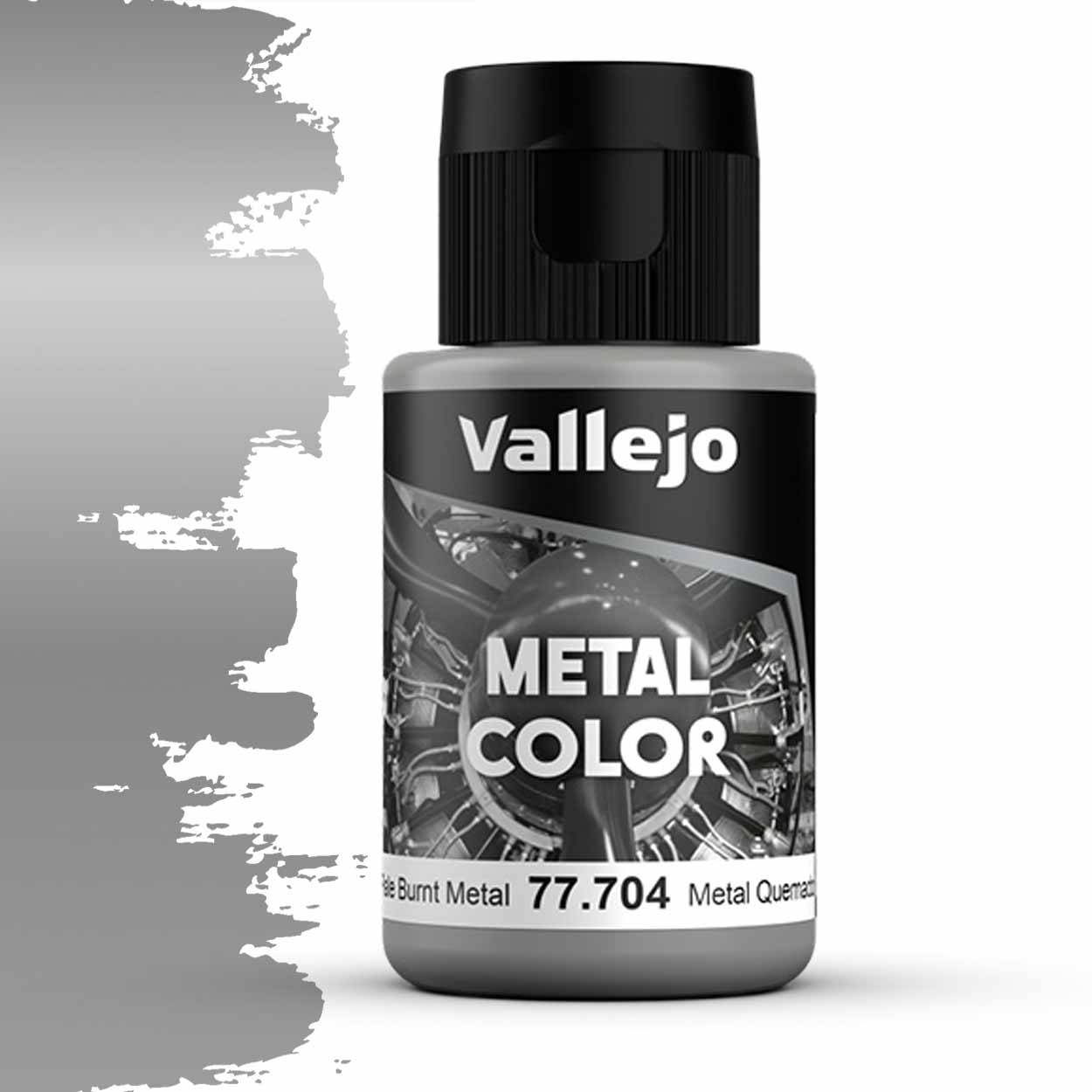 Vallejo - Metal Color Pale Burnt Metal - 32ml - 77704 - Scenery Workshop BV
