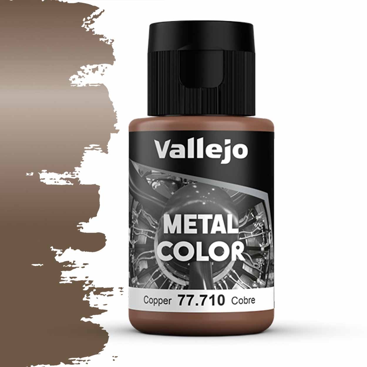 Vallejo Metal Color Copper - 32ml - 77710 - Scenery Workshop BV