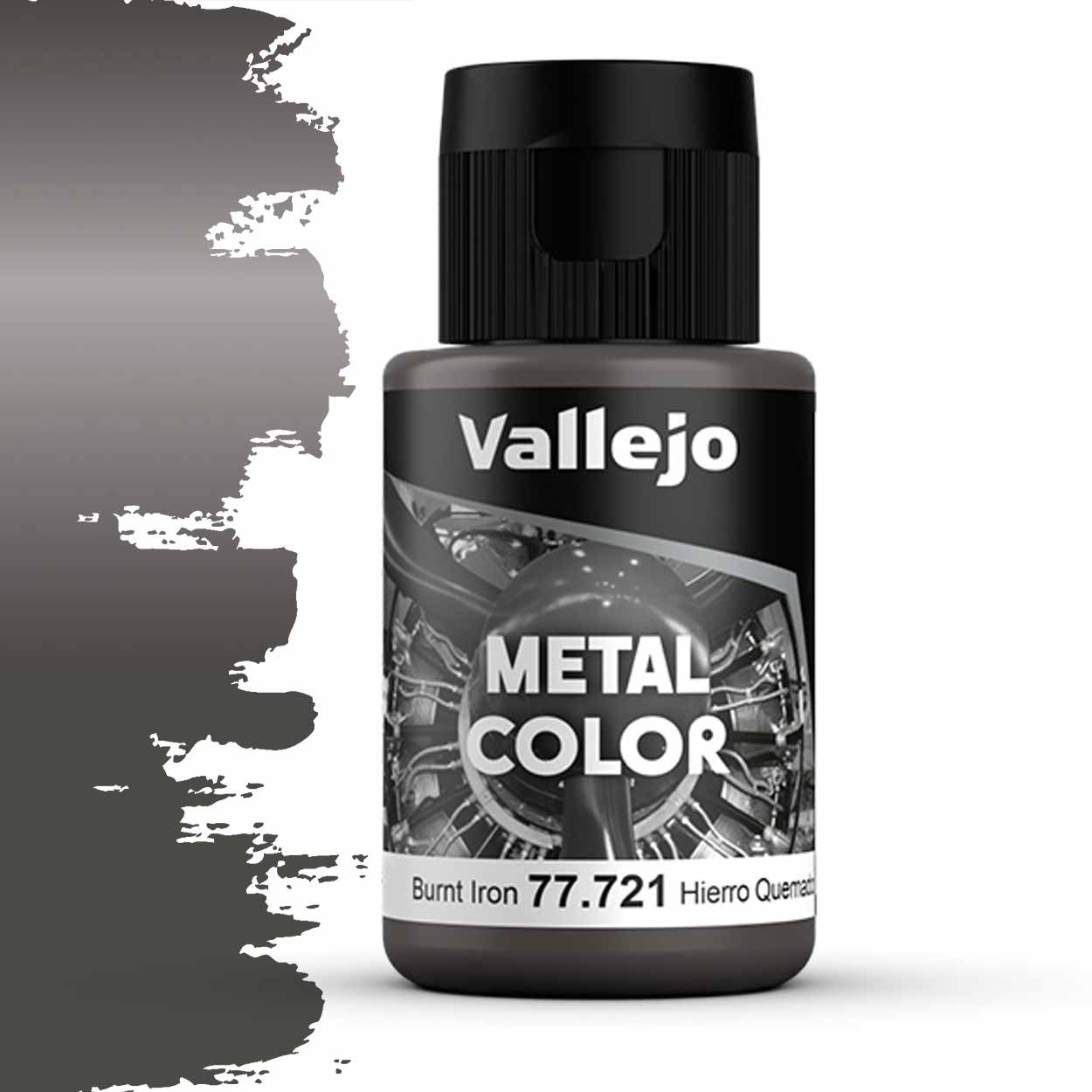 Vallejo - Metal Color Burnt Iron - 32ml - 77721 - Scenery Workshop BV