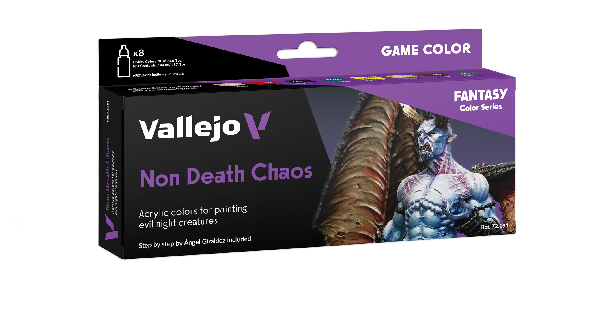 Vallejo Game Color Non Death Chaos - 8 kleuren - 18ml - 72191 - Koop nu ...
