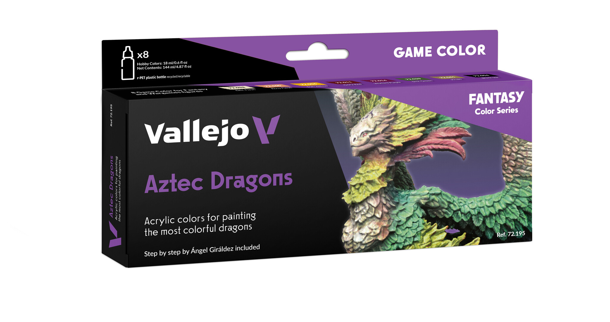 Vallejo Game Color Aztec Dragons - 8 colors - 18ml - 72195 - Buy now at ...