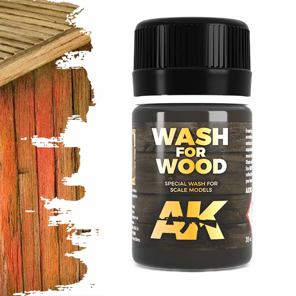 AK interactive Wash For Wood - Weathering Wash - 35ml - AK263 - Scenery ...