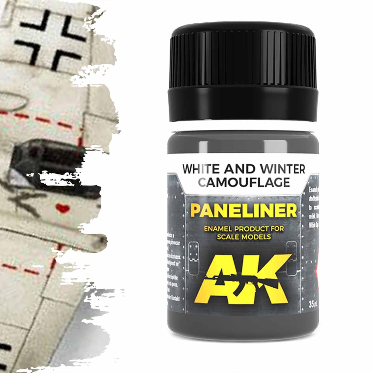AK interactive Paneliner For White And Winter Camouflage - Air Series ...