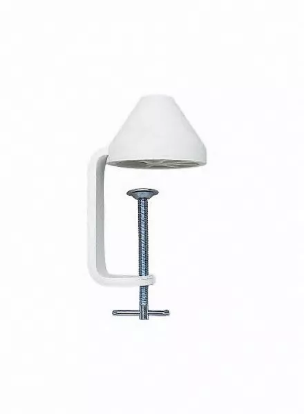 Table clamp XL White (9cm) for Daylight and SBR Daylight lamps ...