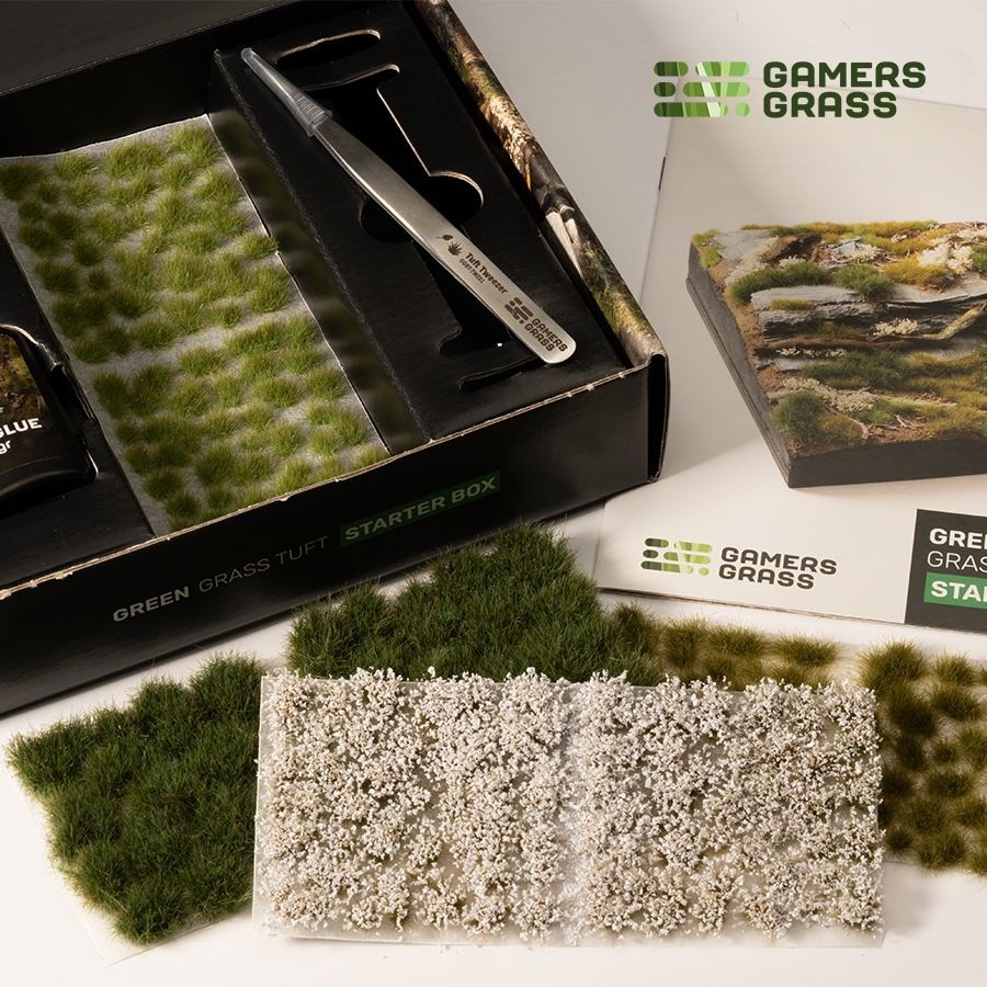 Green Grass Tuft Starter Box - GGSB-G - Scenery Workshop BV ...