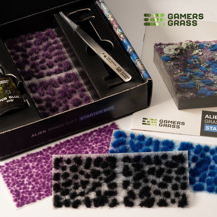 Alien Grass Tuft Starter Box - GGSB-A - Scenery Workshop BV ...