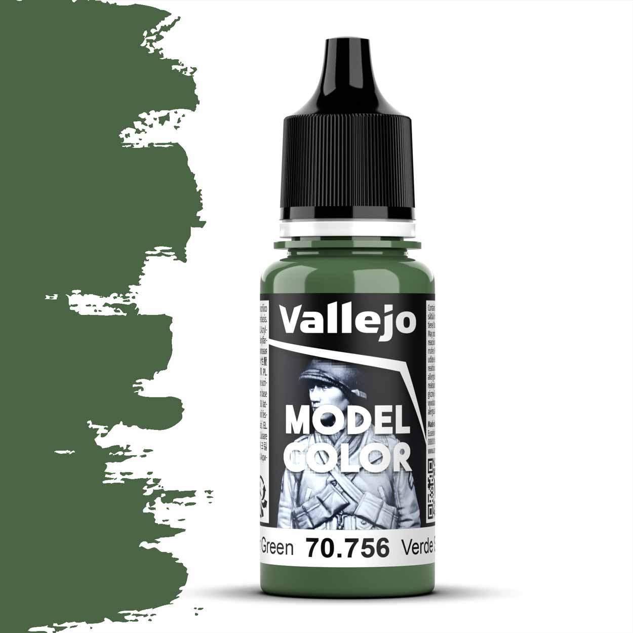 Vallejo Model Color Splinter Green - 18ml - 70756 - Buy now at Scenery ...