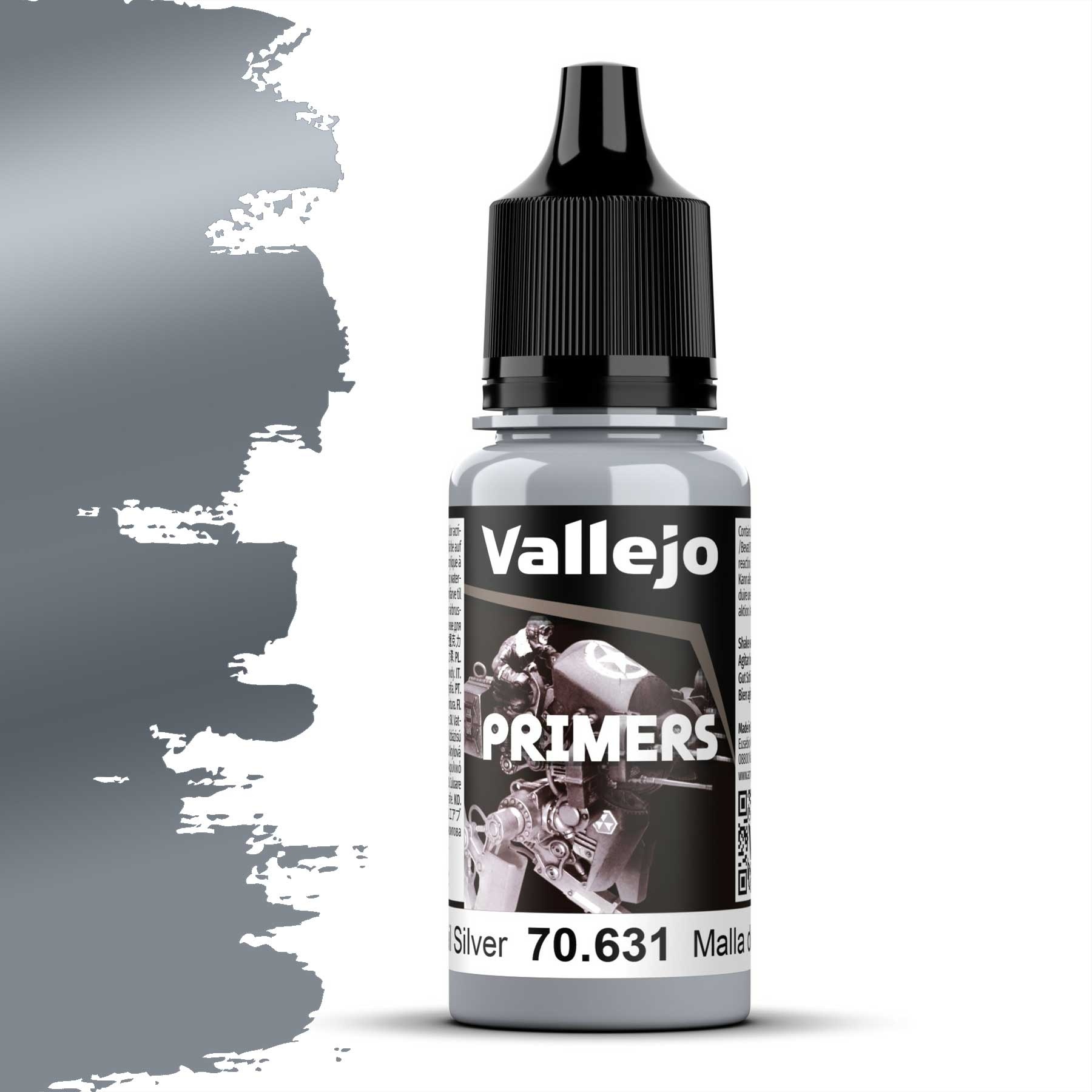 Surface Primer Chainmail Silver - 18ml - 70631 - Scenery Workshop BV ...