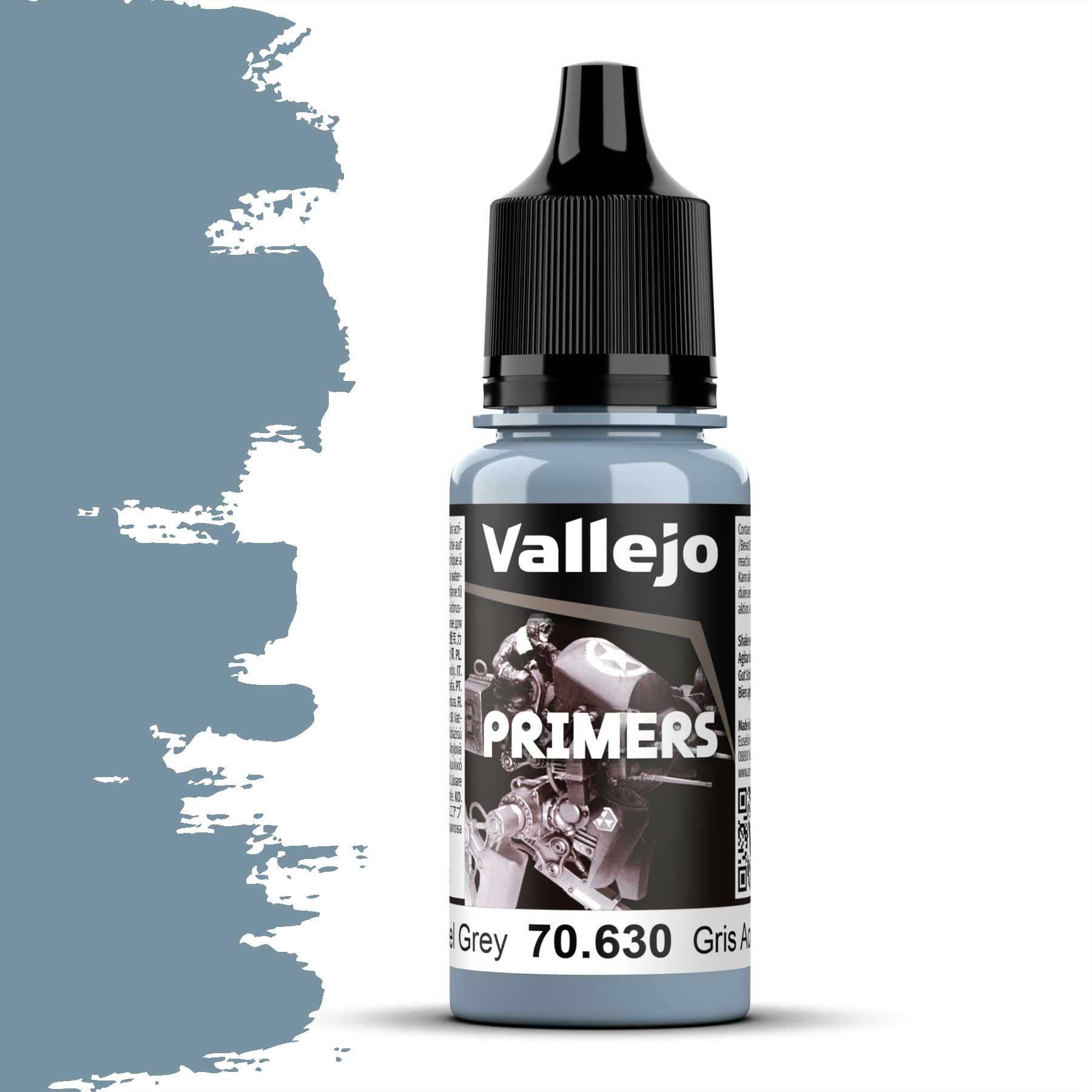 Surface Primer Steel Grey - 18ml - 70630 - Scenery Workshop BV