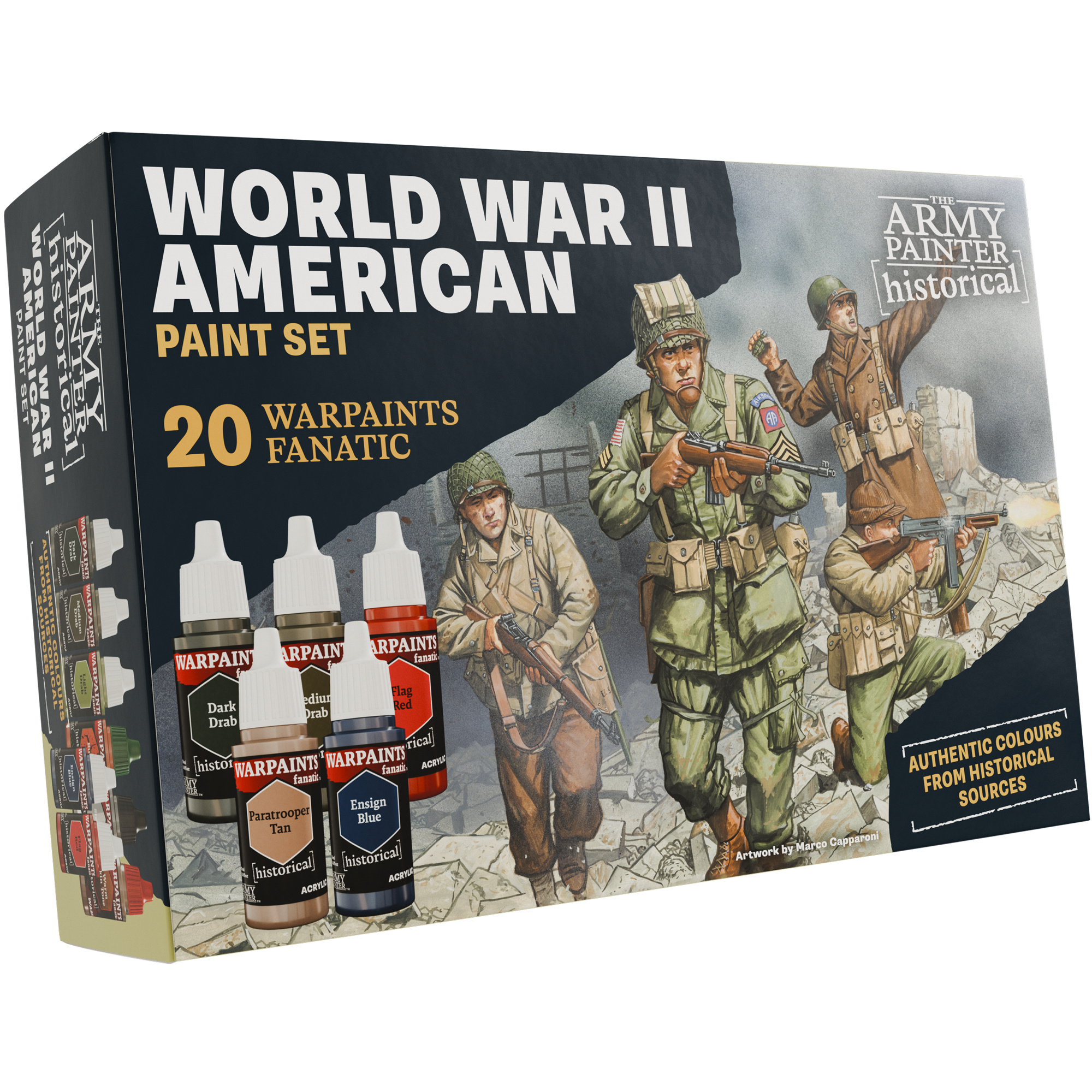 Warpaints Fanatic Historical: WWII American Paint- 20 kleuren - WP8082 ...