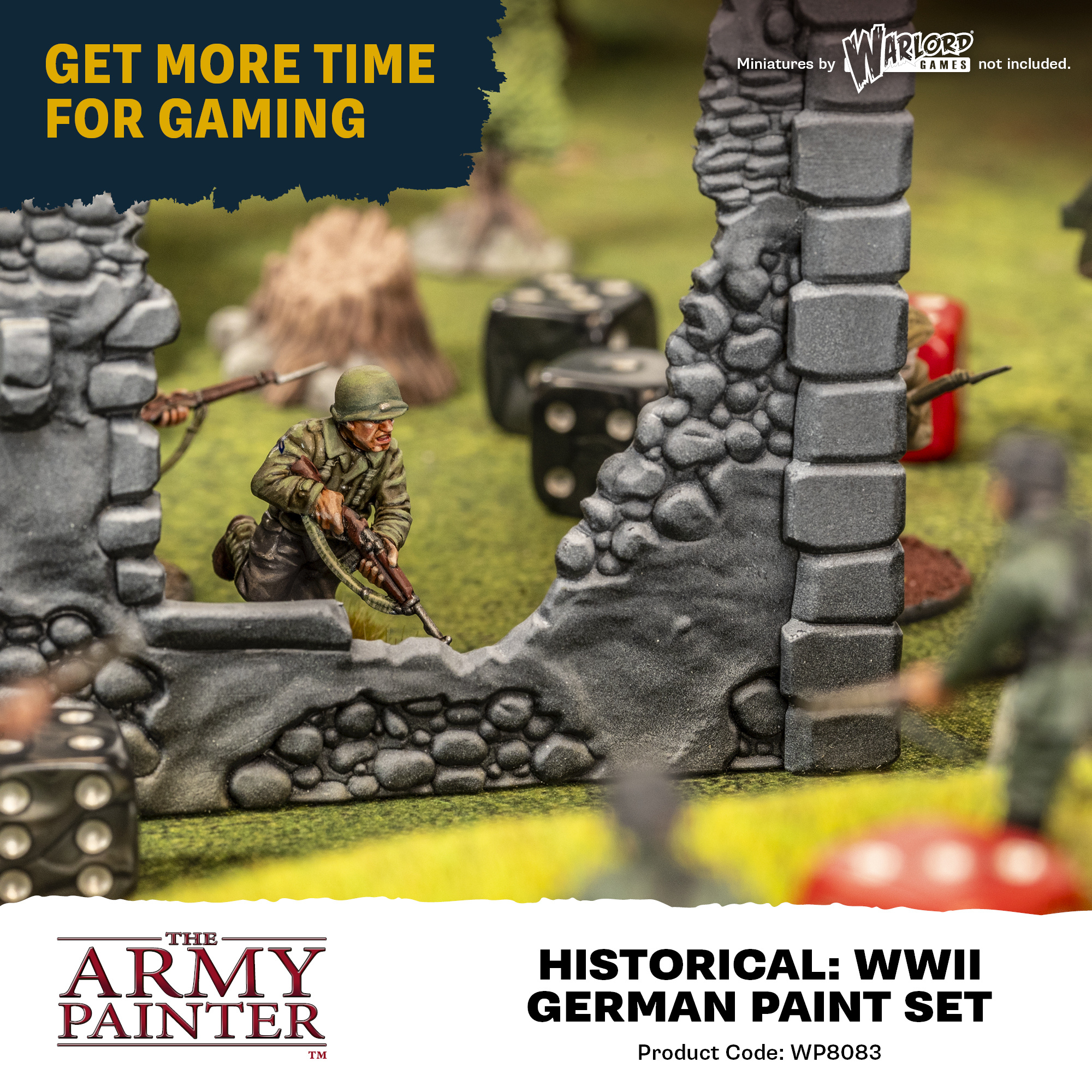 Warpaints Fanatic Historical: WWII German Paint Set – 20 kleuren ...