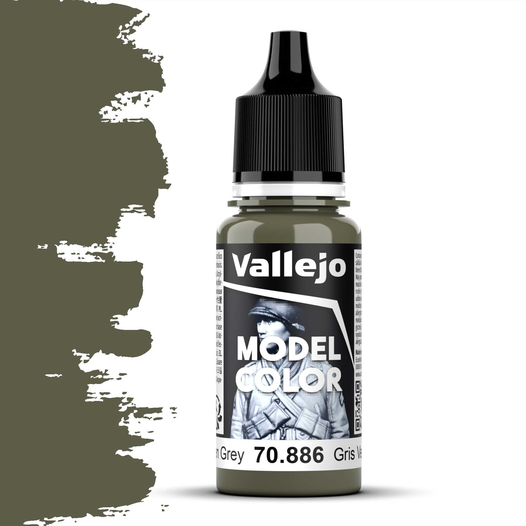 Vallejo Model Color Green Grey - 18ml -70886 kopen! - Scenery Workshop BV