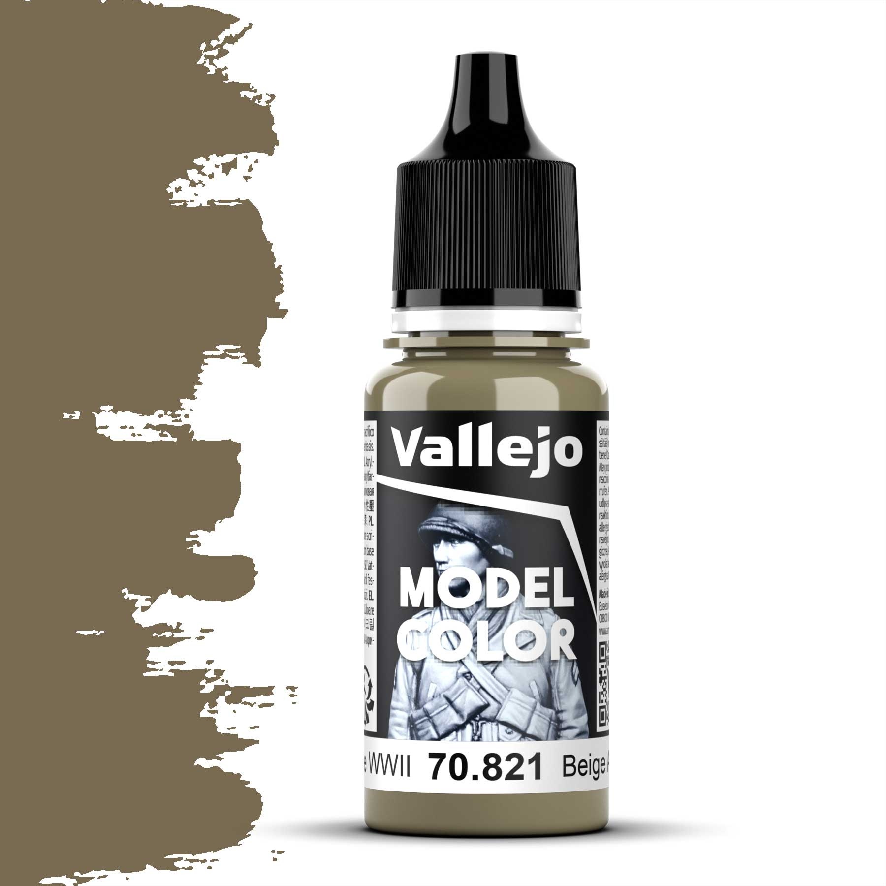 Vallejo Model Color German Camouflage Beige - 18ml - 70821 - Scenery ...