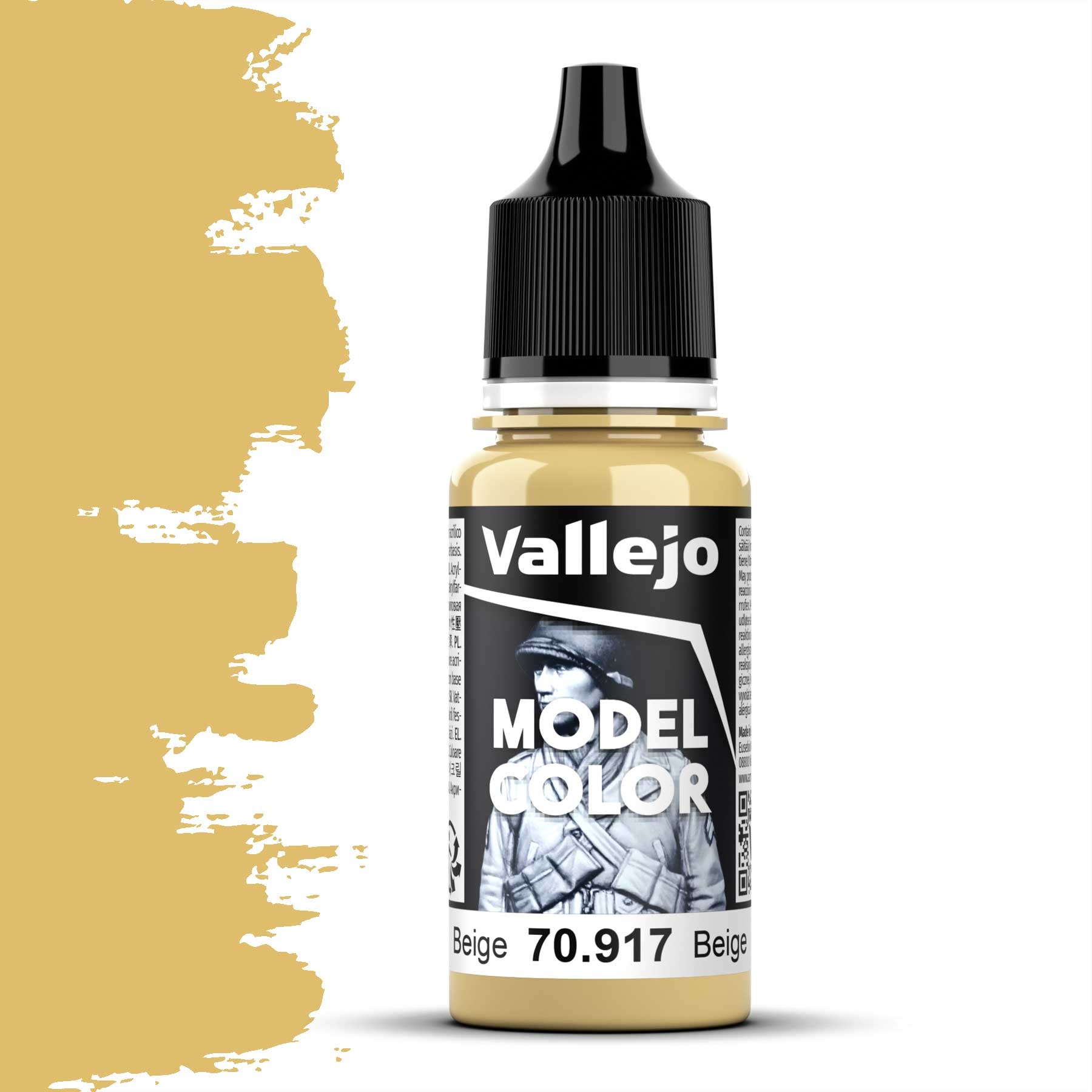 Vallejo Model Color Beige - 18ml - 70917 kopen! - Scenery Workshop BV