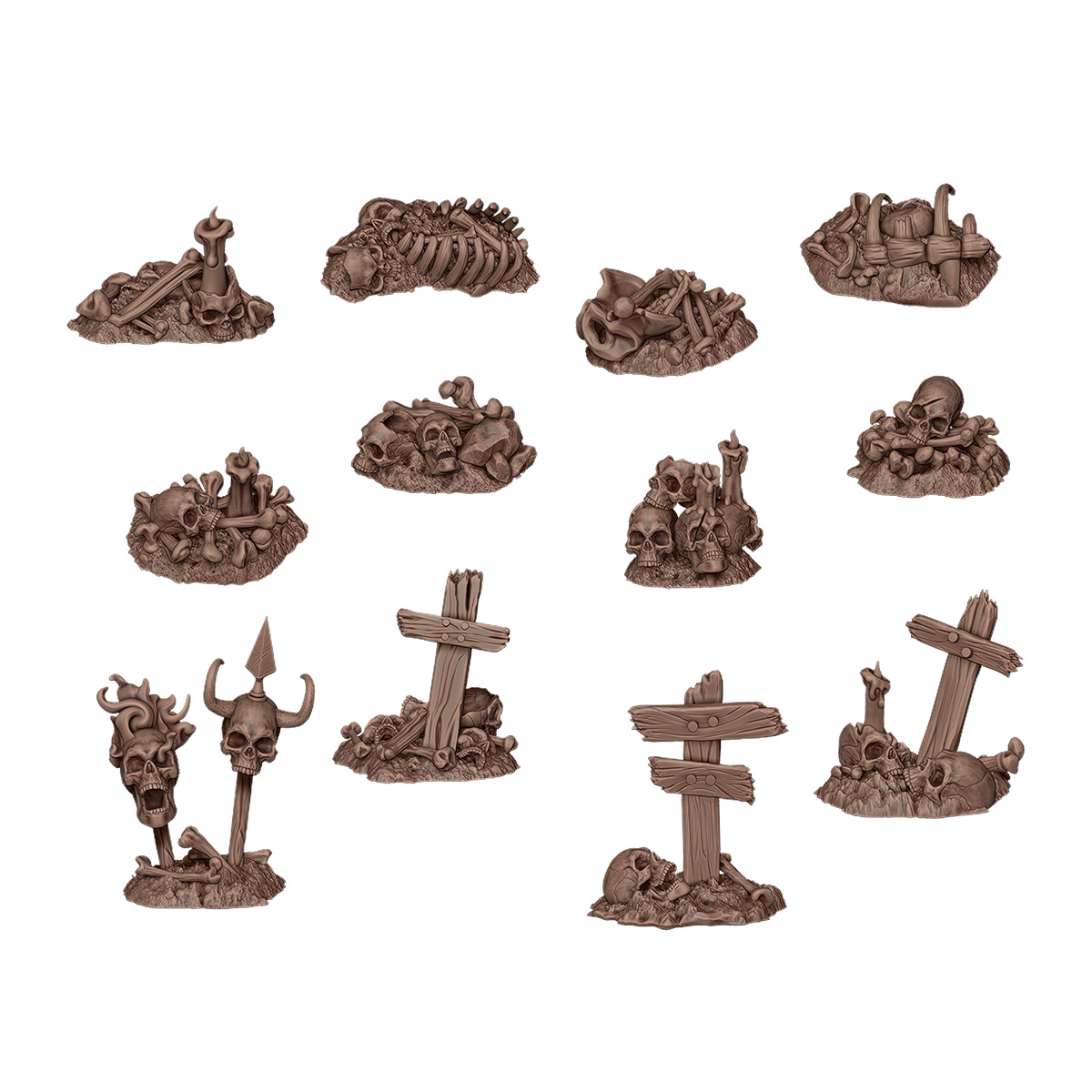 AK interactive Bones Remains Basing Bits - 12x - AKBIT0014 - Koop nu ...