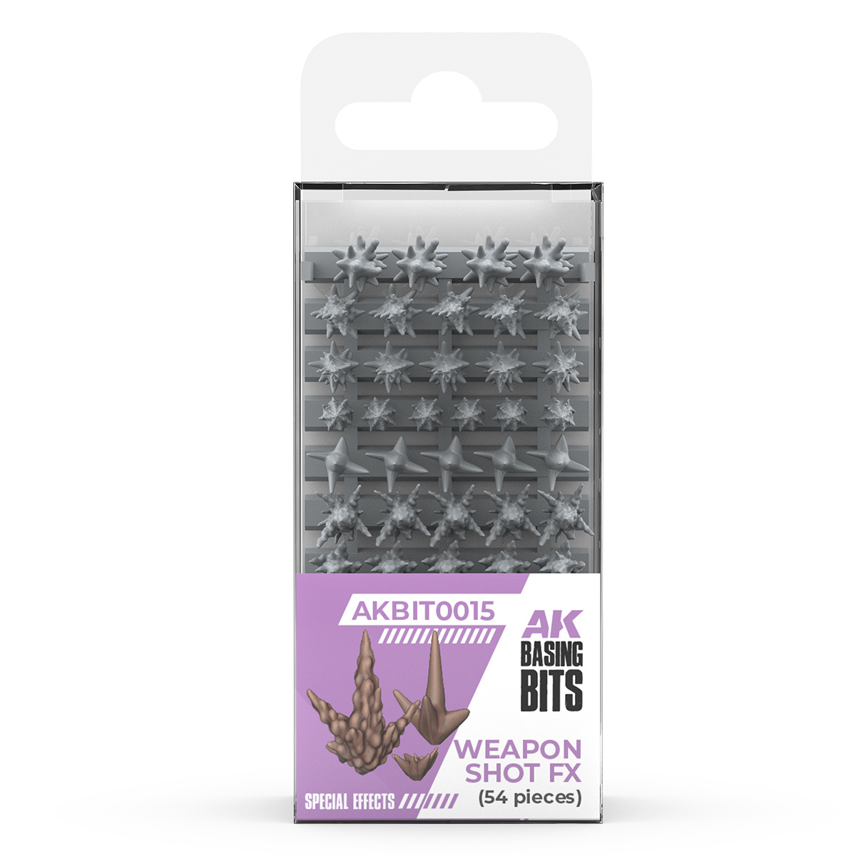 AK interactive Weapons Shot Fx Basing Bits - 54x - AKBIT0015 - Buy now ...